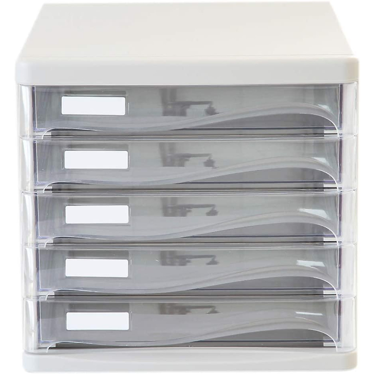File Cabinets Drawer Plastic Desktop Office Storage File Box A4 Multi-Layer Data Cabinet HUYP