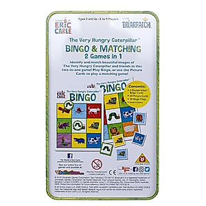 University Games Briarpatch | The Very Hungry Caterpillar & Friends 2-in-1 Tin, Ages 3+