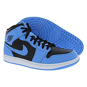 Nike Air Jordan 1 Mid Men's Shoes University Blue/Black White DQ8426 401 - Size 8