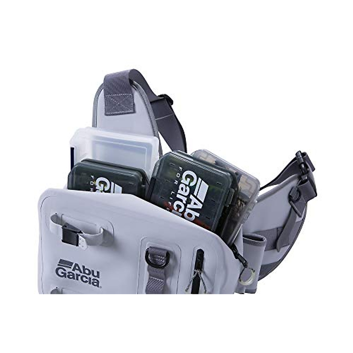 Abu Garcia One Shoulder Bag, Waterproof, Charcoal, Fishing