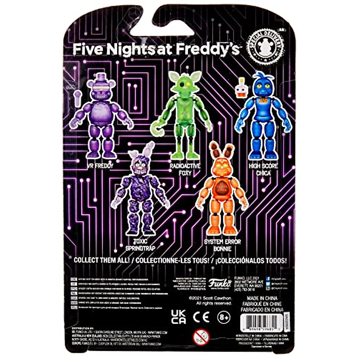 Funko Pop! Action Figure: Five Nights at Freddy's - System Error Bonnie (Glow in The Dark)