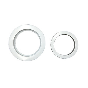 4" Golf Green Cups Plastic Golf Hole Cup Reducer for Practice Putting Green/Golf Course/Backyard Putting Cup Reducer Putting Training System Ideal Training Aid for All Golfers(4")