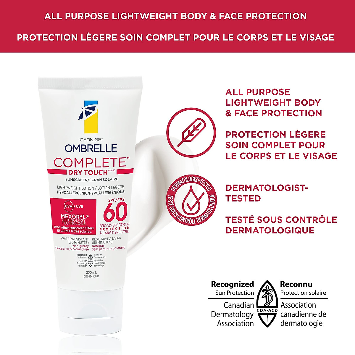 Ombrelle Complete Sensitive Advanced 60 SPF 200 mL