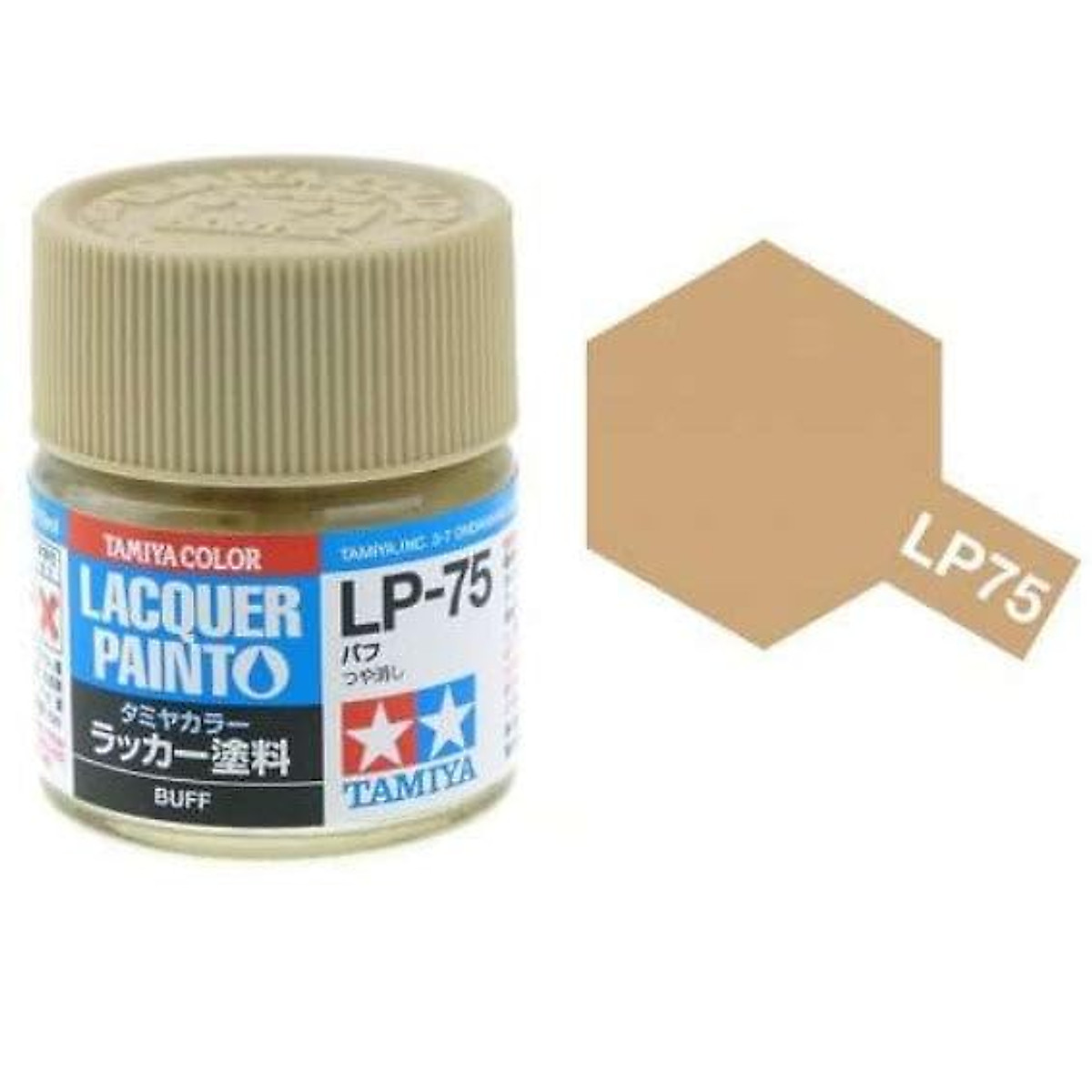 TAMIYA Lacquer Paint LP-75 Buff 10 mL TAM82175 Lacquer Primers & Paints