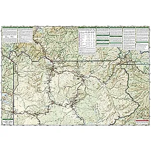 Yellowstone National Park Map (National Geographic Trails Illustrated Map, 201)