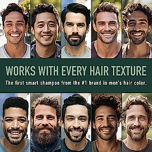 Just for Men Control GX + THK Grey Reducing and Thickening 2-in-1 Shampoo & Conditioner with Alpha Keratin, Thickens Hair Up to 20%, Works with Every Hair Texture, 4 oz (Pack of 1)
