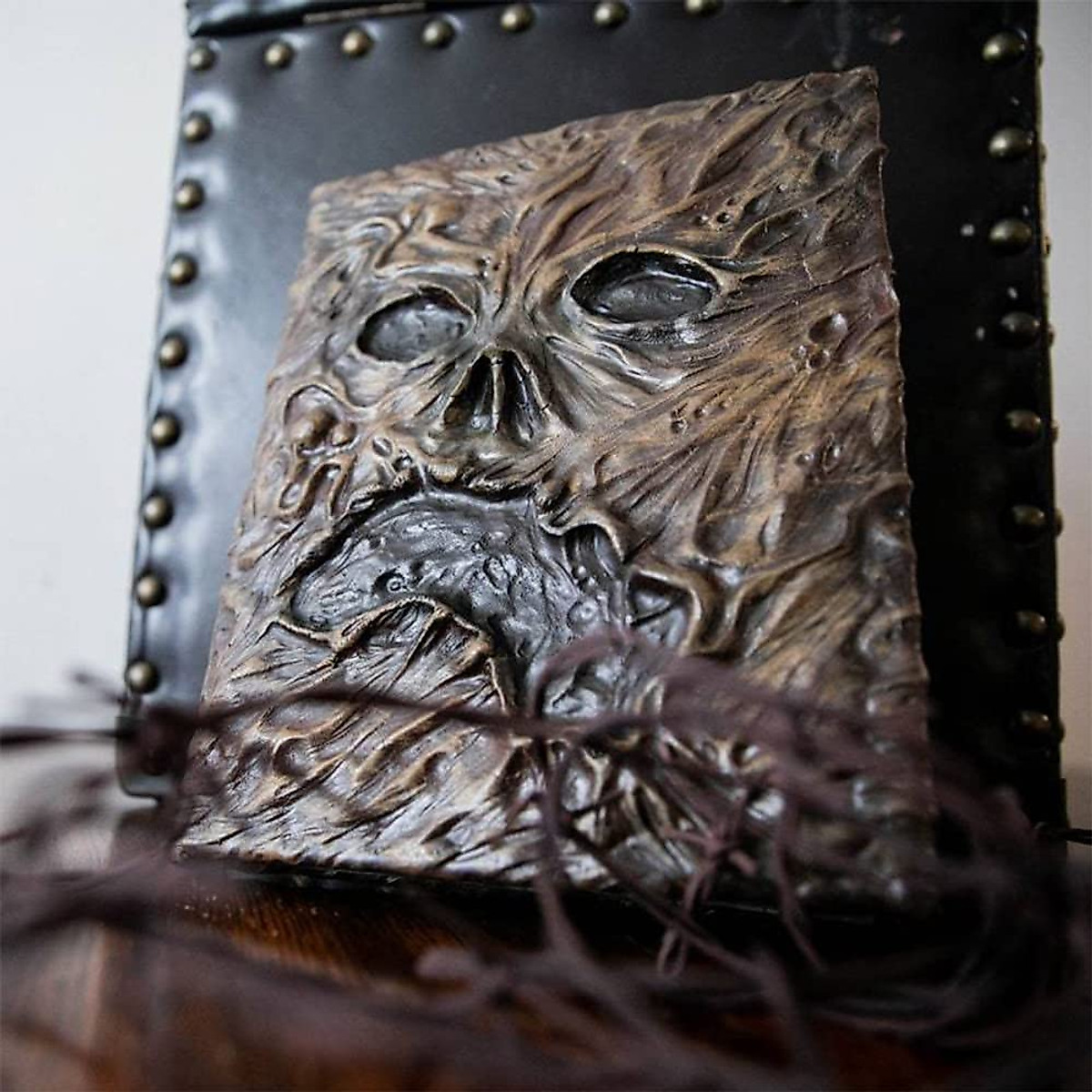 Necronomicon Evil Dead Necronomicon Book of The Dead Spellbook Leather Hardcover Necronomicon Journal Spells Decoration Lovecraft Horror Movie Prop Decor Notebook