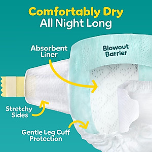 Diapers Size 4, 150 Count - Pampers Swaddlers Disposable Baby Diapers (Packaging & Prints May Vary)