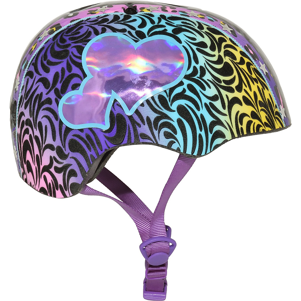 Raskullz Wild Gurrlz Helmet, Multicolored, Ages 5+