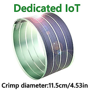 Solar Panel Flexible Thin-Film-Flex-Portable-Folding-Flexible-Roll-Up-Bendable-Amorphous-Solar-Panel-Battery-Car-Motorcycle-Trickle-Charger-Power-Solar-Pannel 6 Volt Rooftop Tents Camping rv (A-Black)