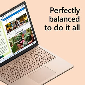 Microsoft Surface Laptop 5 (2022), 13.5" Touch Screen, Thin & Lightweight, Long Battery Life, Fast Intel i5 Processor for Multi-Tasking, 512GB Storage with Windows 11, Sandstone