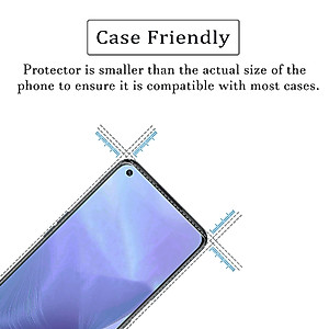 Oneplus Nord N20 5G Screen Protectors (3 Pack),Douglass 9H Tempered Glass Film Oneplus Nord N20 5G Anti-Scratch Anti-Fingerprint Glass Screen Protectors Zero Bubbles Ultra-clear 99.99%, Transparent