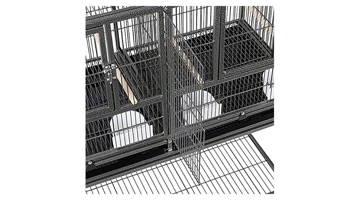 Premium Combo Breeding Stacker Bird Cage - Durable & Stylish