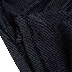 Finelylove Men's T-Shirts Solid Color Henley Shirts, Men's Long Sleeve Shirts Stretch Shirts Classic Fashion Casual Tee orders to be delivered Black