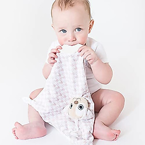 BooginHead Pacifier Holder Stuffed Animal Pacifier Lovey with Baby Teether, Puppy