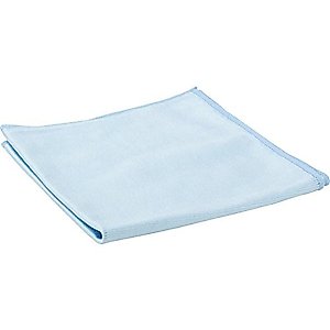 Zwipes Professional Premium Microfiber Glass Cleaning Cloths, 16x16 inch, 12-Pack, Assorted Colors, Blue (H1-730)