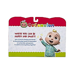 CoComelon 4 Figure Pack - JJ & Family Figure Set - Family and Friends - Includes JJ, YoYo, Tomtom, and Bingo The Dog - Toys for Kids, Infants and Preschoolers
