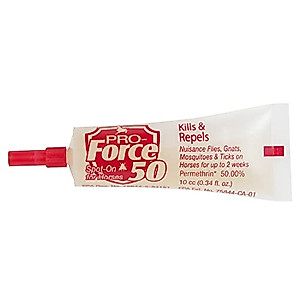 Manna Pro Pro-Force 50 Spot-On Fly Control for Horses, 6 Count