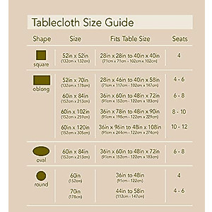 Home Bargains Plus Provence Round Tablecloth, 70 Inch, Holiday Blanchard Field of Lilacs, Wrinkle and Stain Resistant Fabric Table Cover for Dinner Parties and Banquet