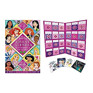 Disney Princess: Storybook Collection Advent Calendar: With 24 Magical Books to Enjoy