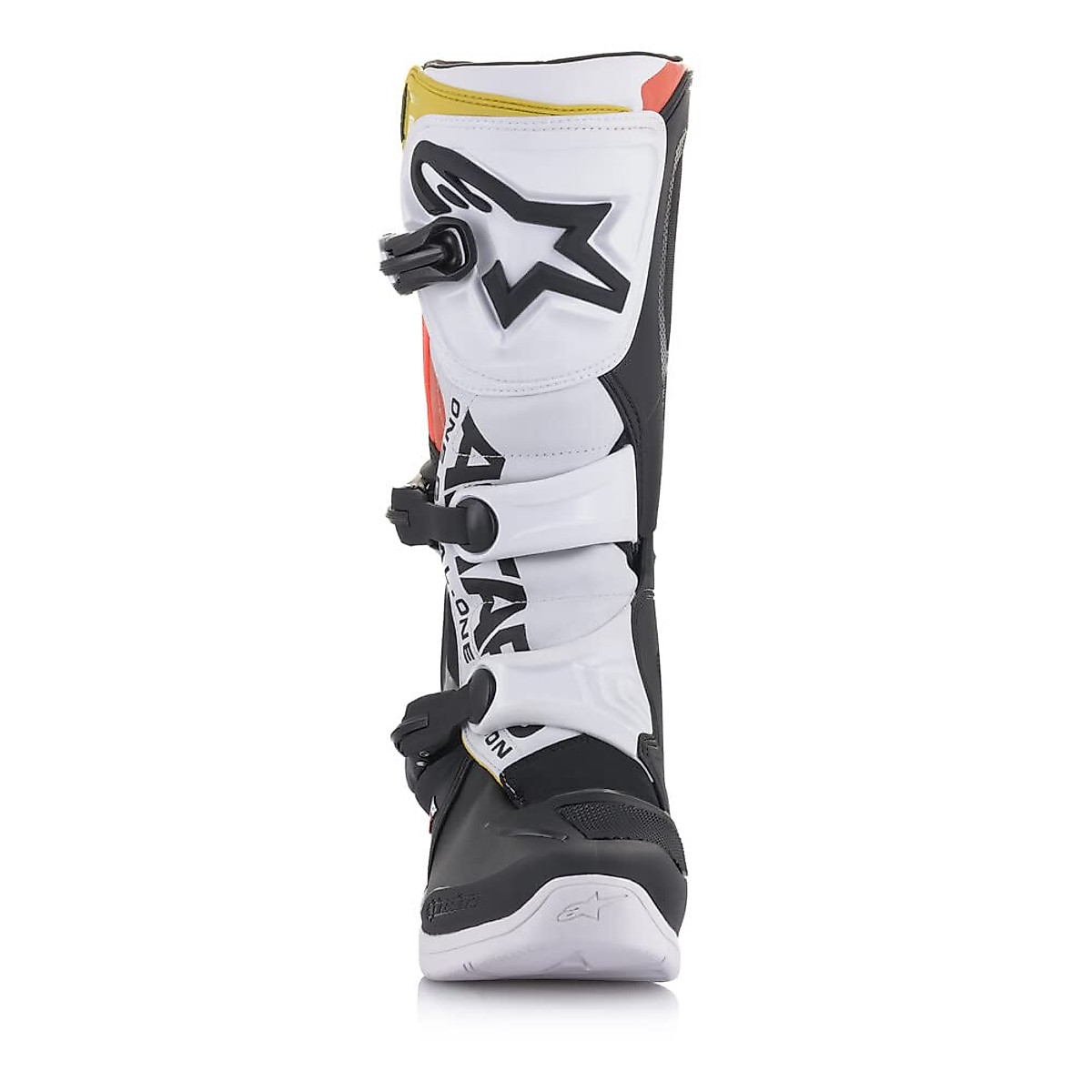 Alpinestars 2013018-1238-11 Tech 3 Boots Black/White/Red/Fluo Yellow Sz 11