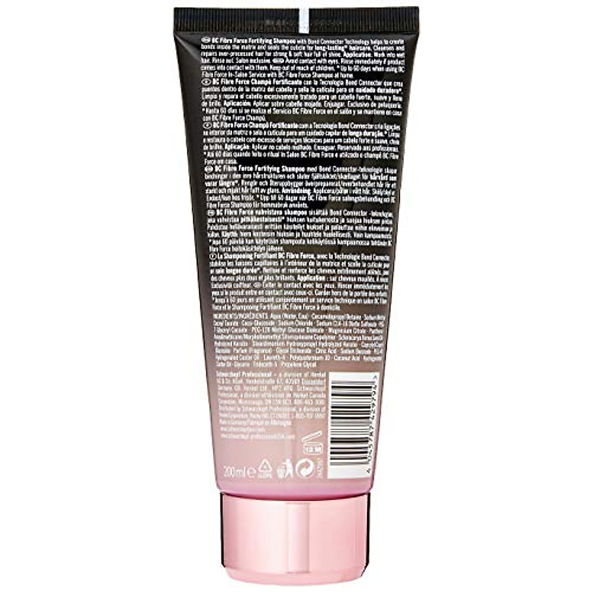 Schwarzkopf BC BONACURE Fibre Force Fortifying Shampoo, 6.7-Ounce