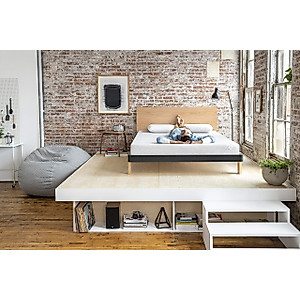 Nod by Tuft & Needle 8-Inch Full Mattress, Medium Firm Adaptive Foam Bed in a Box, Responsive and Supportive, CertiPUR-US, 100-Night Sleep Trial, 10-Year Limited Warranty