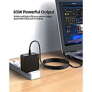 Charger for Lenovo IdeaPad 3 3-14 3-15 3-17 Laptop, (UL Certified Safety), 65W, 45W