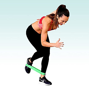 Beachbody Resistance Bands for Booty and Thigh workouts, Unisex Strength Workout Exercise Loops for Women & Men, Light, Medium & Heavy Resistance Levels, 9 Inch, 3 Pack