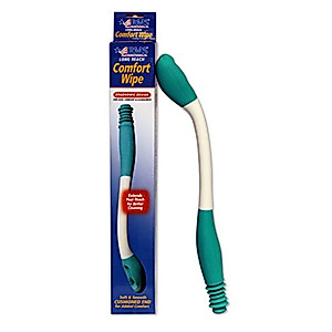 RMS Long Reach Comfort Wipe - Self Assist Toilet Aid, Ideal Daily Living Bathroom Aid for Limited Mobility
