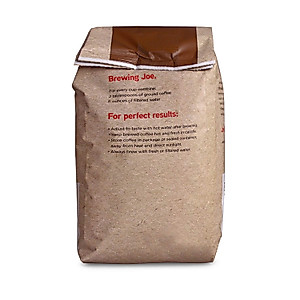 Joe Knows Coffee, Tall Dark and Handsome, Dark Roast, Ground Coffee, 2 Pound