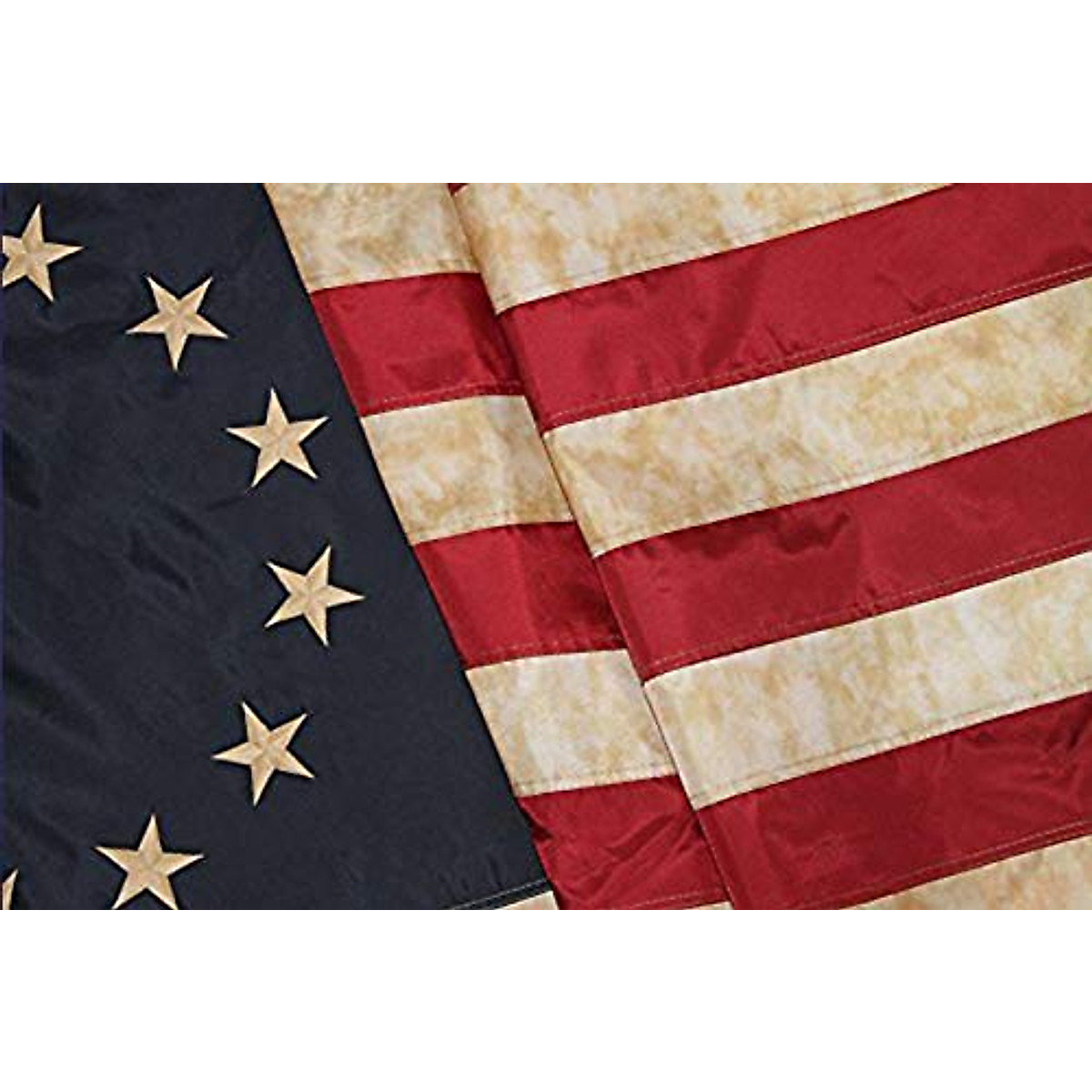 Betsy Ross Vintage Embroidered Flag - 3x5ft Premium Oxford Polyester - Founding Fathers Flags