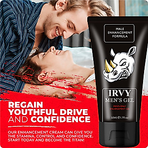 IRVY Gel Gold for Men Cream Massage Gel (Gold Gel)