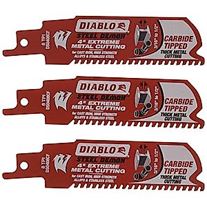 DB CARBIDE 4 8TPI 3PK SENS, Multi, 4" (DS0408CF3)
