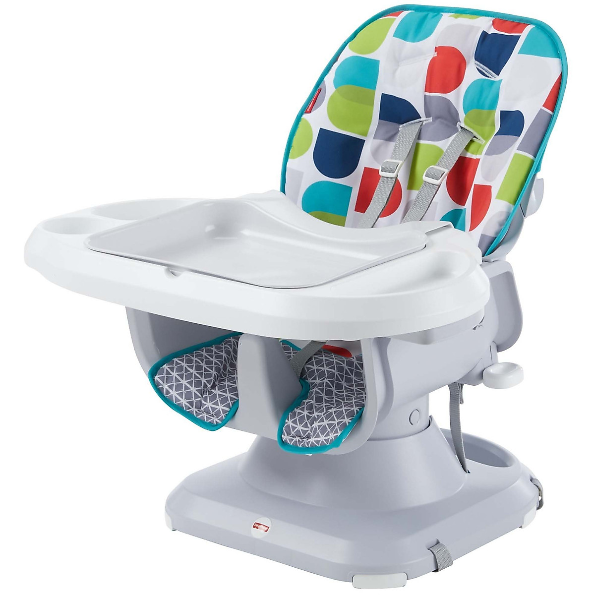 Fisher-Price SpaceSaver High Chair, Blue/Green