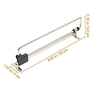 ULTECHNOVO Wall Mounted Coat Rack Retractable Closet Out Rod: Heavy Duty Wardrobe Clothes Hanger Rail Towel Pipe Clothes Rack for Closet Organizer Wall Mounted Shelves