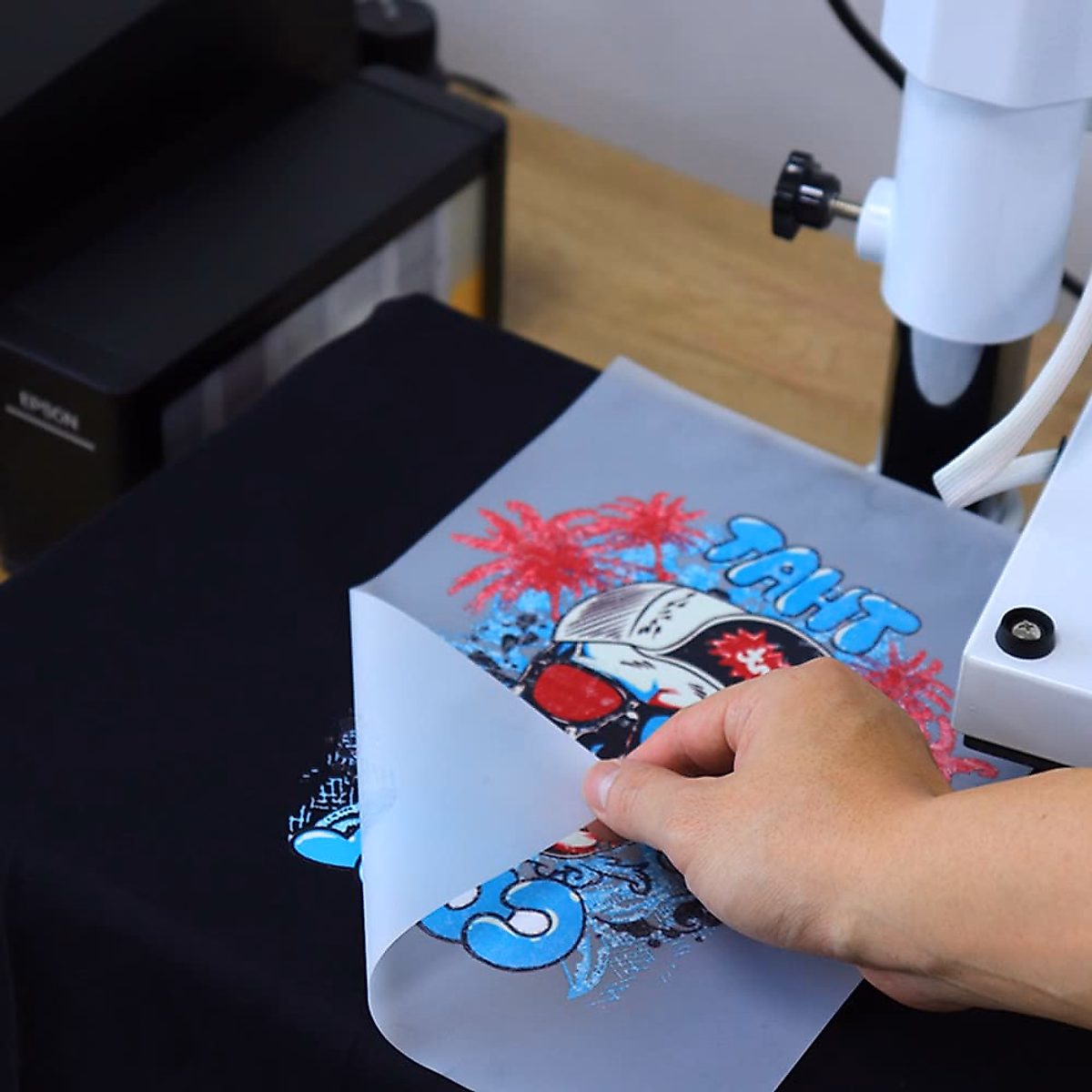 30CM*100M PET Film for DTF Printer L805 R1390 L1800 DX5 4720 I3200 for Epson DTF Printer Directly Transfer Film