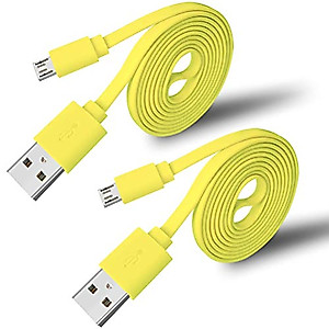 VOTY 2 PCS Charger Cable for Logitech UE Boom Speaker,Micro USB Power Charging Cord Line Replacement for Ultimate Ears Wonderboom,UE Boom 2,Megaboom,Miniboom,Mobileboombox Roll 2 Wire