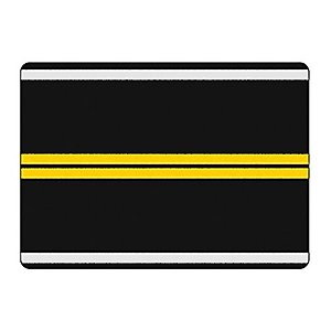 House, Home and More Street Rug - Skid-Resistant Indoor Area Rug - 5 Feet X 8 Feet
