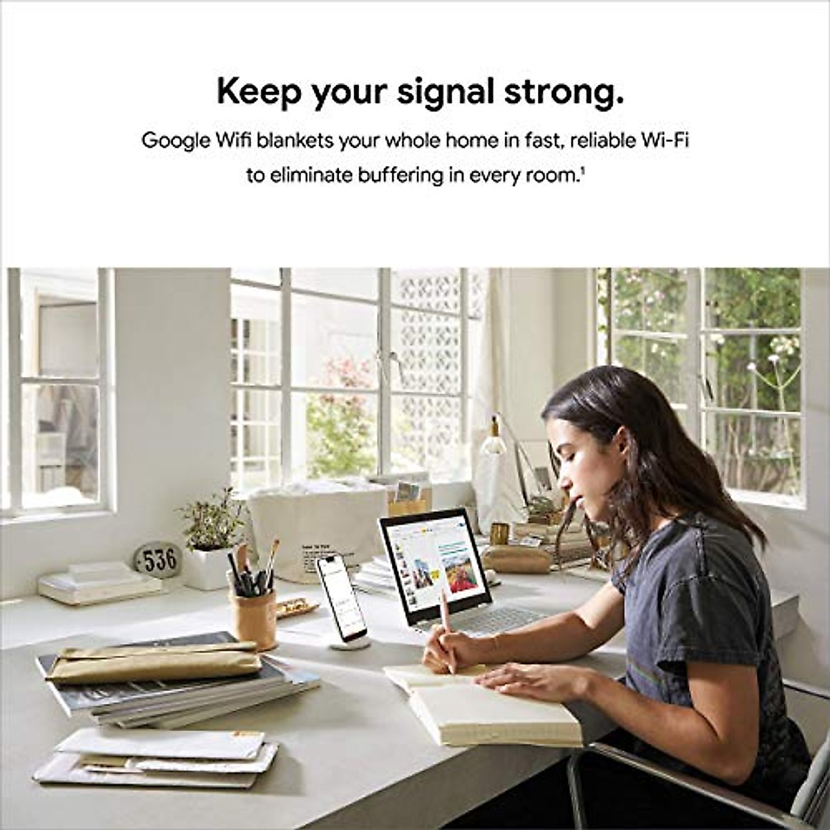 Google WiFi - Mesh WiFi System - WiFi Router Replacement - 3 Pack (Renewed)