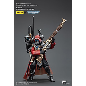 JoyToy Warhammer 40K: Adeptus Mechanicus Skitarii Ranger with Data-tether 1:18 Scale Action Figure