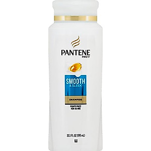 Pantene Smooth and Sleek Shampoo 20.1 Fl Oz