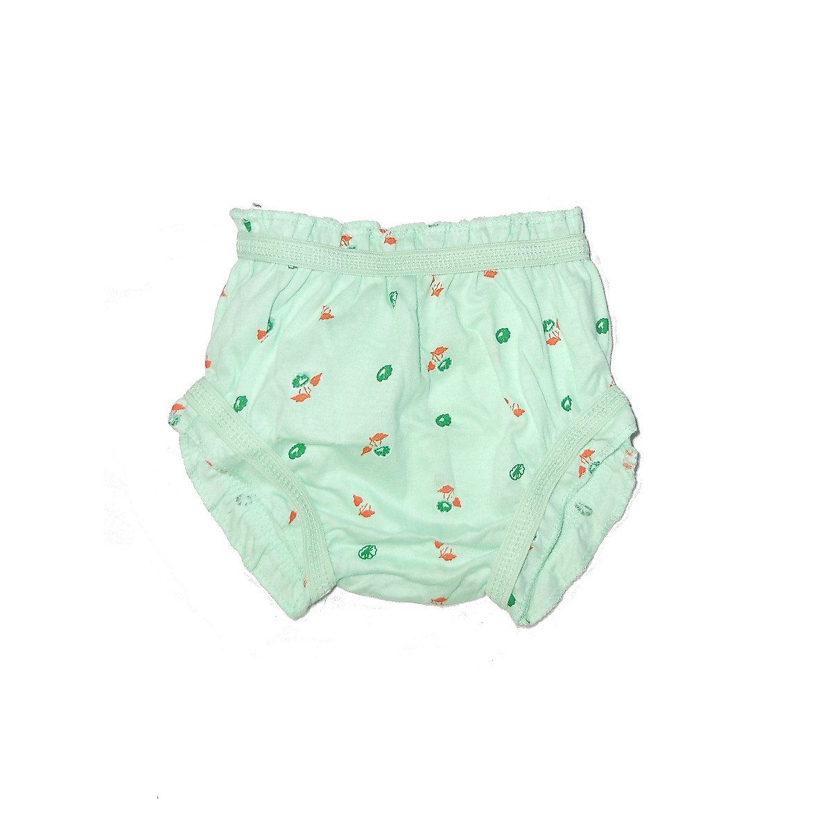 New Day Baby Girls' Cotton Panties Pack Of Ten, Multi-coloured, Size 6-12 Months