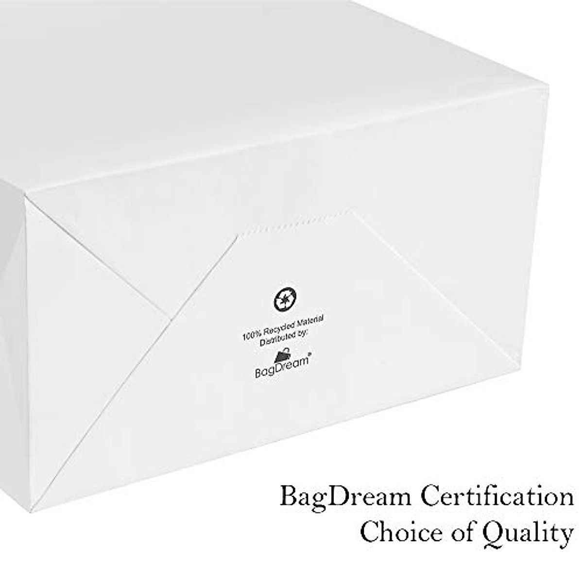 BagDream Kraft Gift Paper Bags 25Pcs 5.25x3.75x8 Inches Small Paper Gift Bags White Paper Bags with Handles Paper Shopping Bags Party Favor Bags 100% Recyclable Kraft Paper Bags Sacks