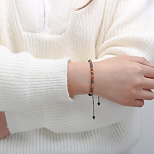 Yiyang Unbiological Sister Gifts for Women Friendship Bracelet Morse Code Bracelet Best Friend Birthday Christmas Gifts for Women Soul Sister Best Friend Bracelet I Love You Funny Gifts