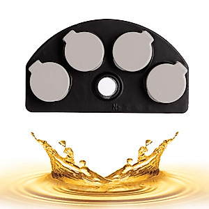 Watch Oil Dip Tool, 30180-A Watch Oiler Dish with Cover 4 Dish Watch Oil Dip Tool Watch Oiler Dish Repairing Accessory