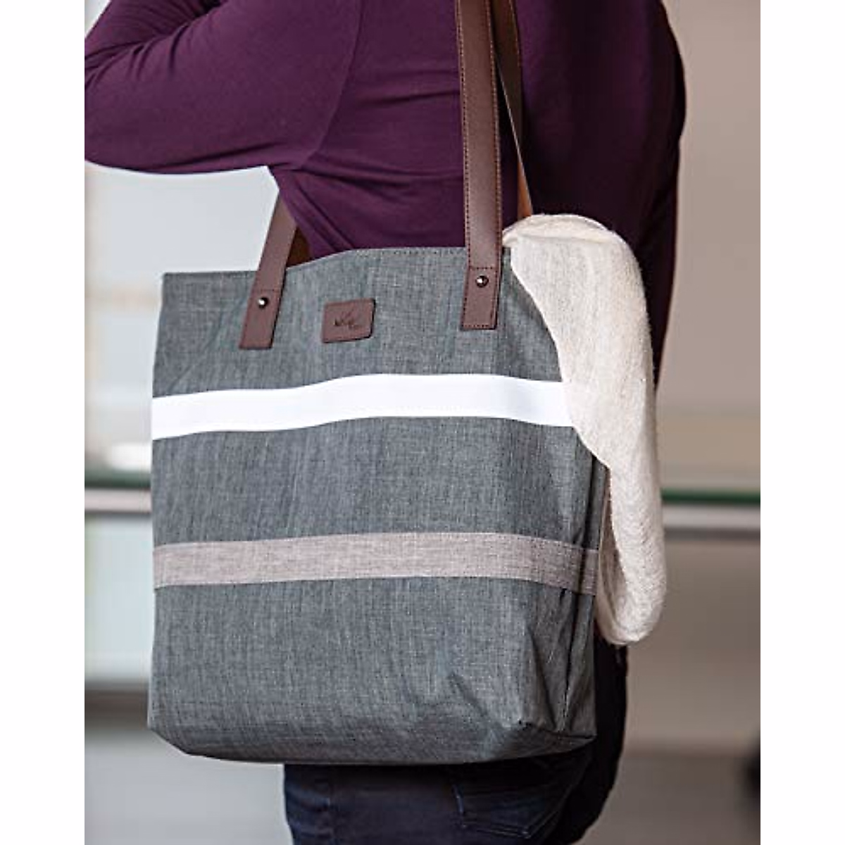 Aleah Wear Shoulder Tote Bag Purse Top Handle Satchel Handbag For Women Work College Travel Business Shopping Casual Upgraded