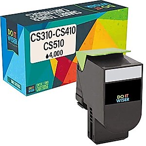Do it Wiser Compatible Toner Cartridge Replacement for Lexmark 701HK 70C1HK0 - CS310dn CS310n CS410dn CS410n CS510de CS510dte (High Yield, Black)