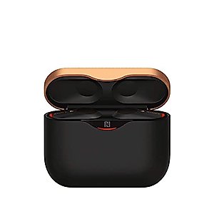 Sony WF-1000XM3 Truly Wireless Noise Cancelling Headphones with Mic, up to 32 Hours Battery Life, Stable Bluetooth Connection, Wearing Detection with Alexa Built-in - Black (Renewed)