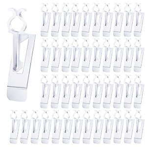 URATOT 150 Pieces Christmas Light Clip Universal Gutter and Shingle Clip for C7, C9 and Mini Lights